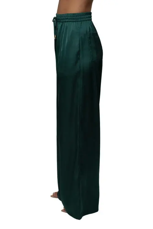 JLUXLABEL Sunny Day Drawstring Pants - Emerald