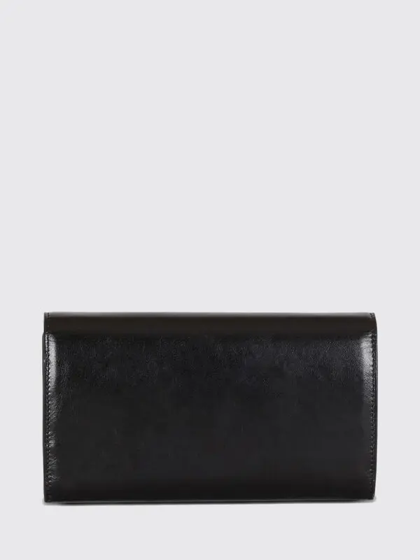 Balmain Smooth Leather Mini Top Handle Bag With Pb Monogram And Removable Strap