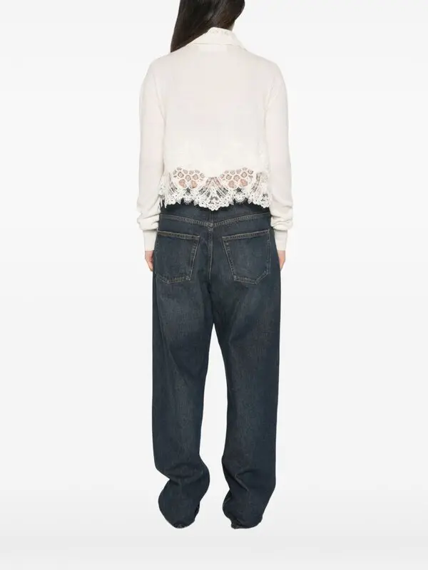 ERMANO SCERVINO Ermanno Scervino Cashemre Lace Shirt