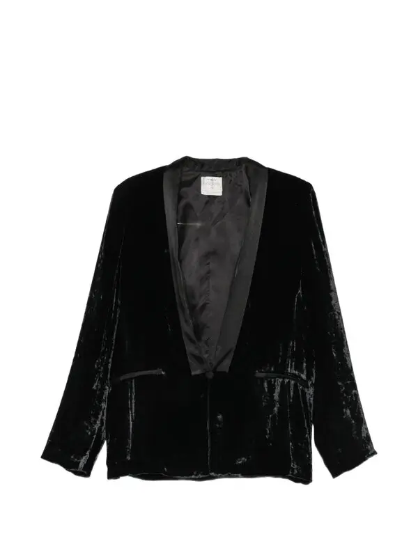 FORTE_FORTE Velvet Smoking Jacket