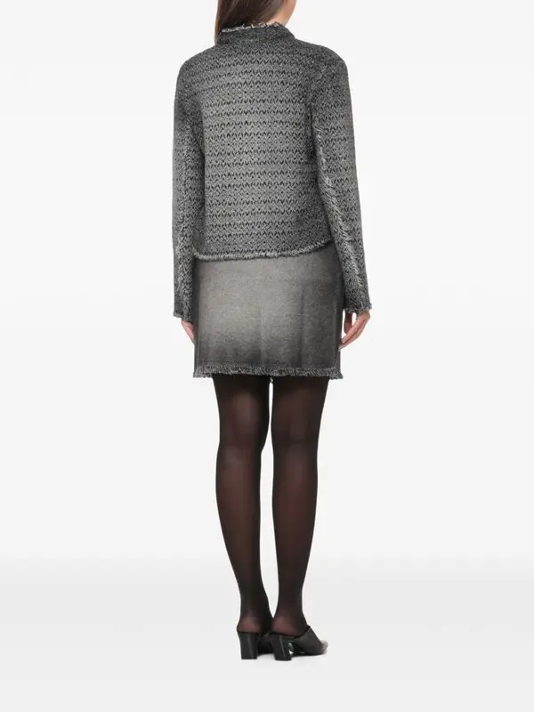 Avant Toi Wool Crewneck Jacket - Multicolor