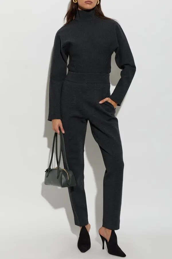 Alaïa Wool Long-sleeve Top