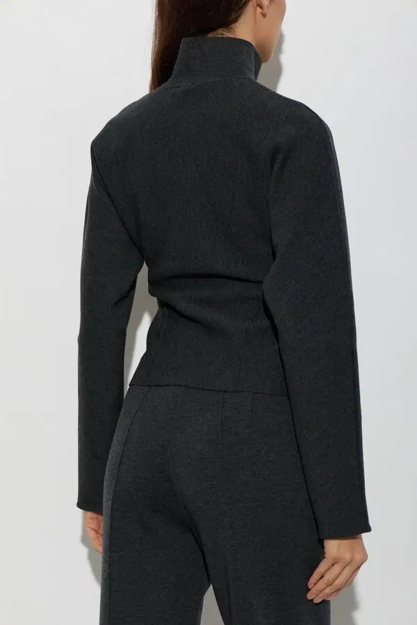 Alaïa Wool Long-sleeve Top