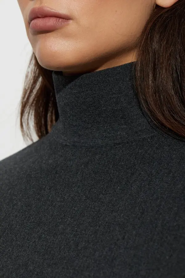 Alaïa Wool Long-sleeve Top