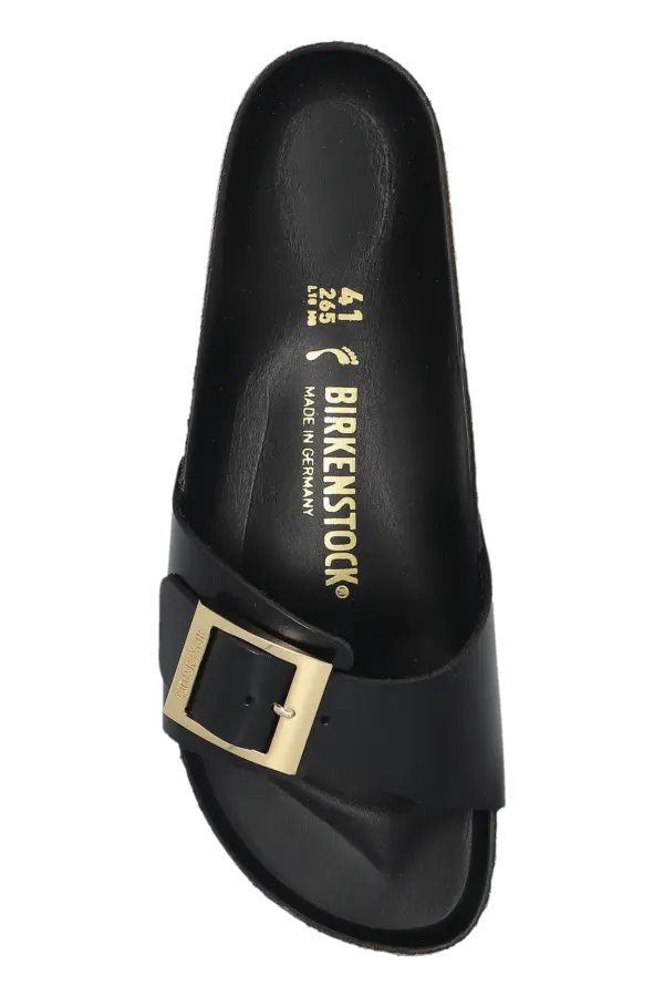 BIRKENSTOCK Madrid Droplet Buckle’ Slide Sandals