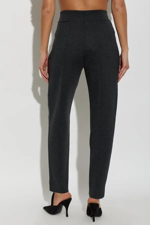 Alaïa Wool Trousers With Pockets