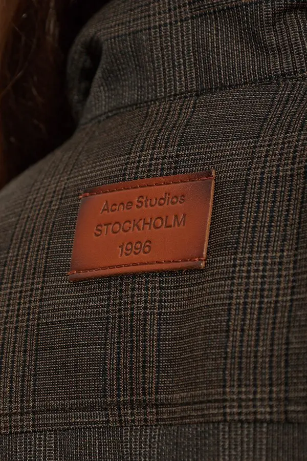 Acne Studios Checked Insulated Jacket