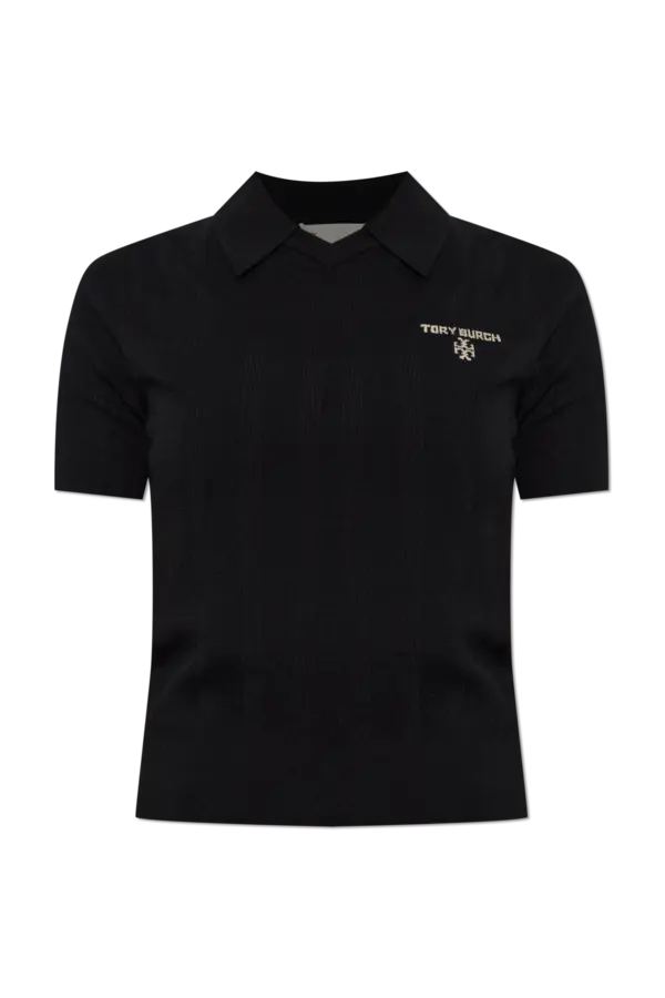 Tory Burch Wool Logo Polo