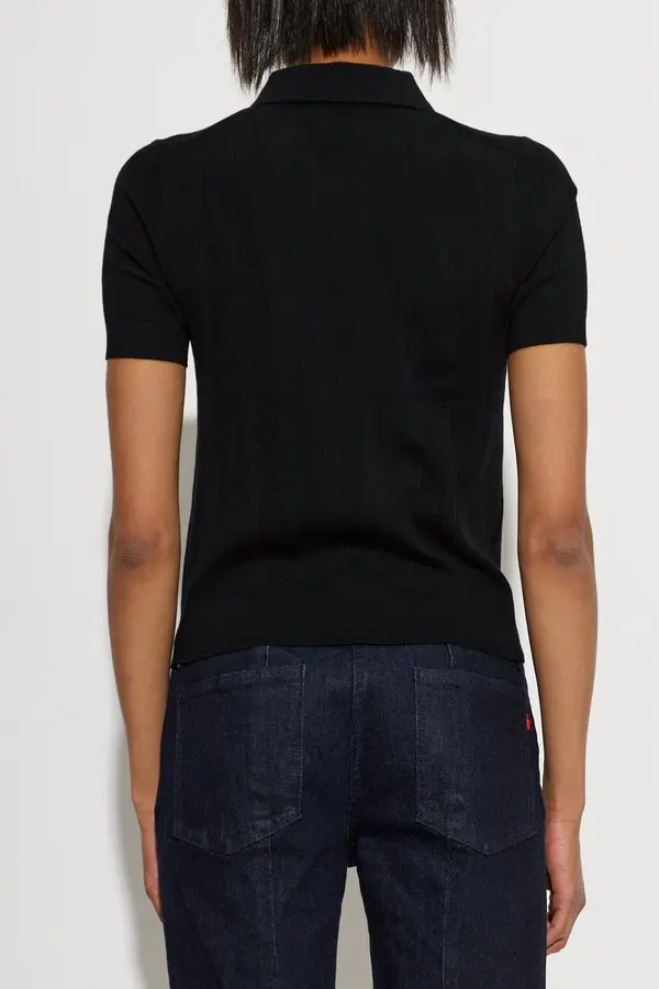 Tory Burch Wool Logo Polo