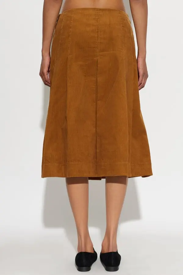 Tory Burch Corduroy Midi Skirt