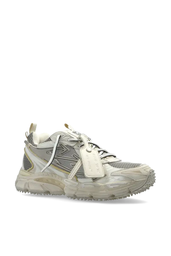 Off-White Ow Brb Worn Out’ Low Top Sneakers