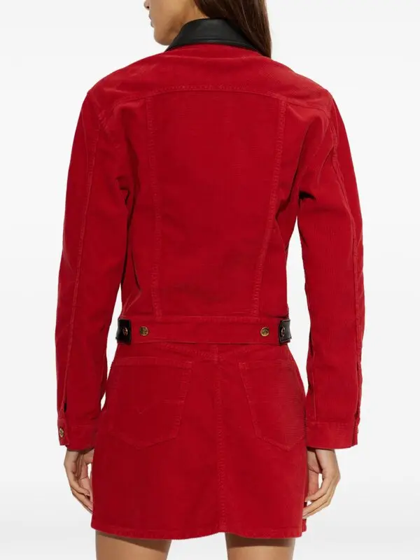 Versace Velvet Denim Jacket