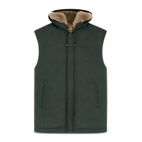 COULANGE M17 Hooded Water-repellent Gilet