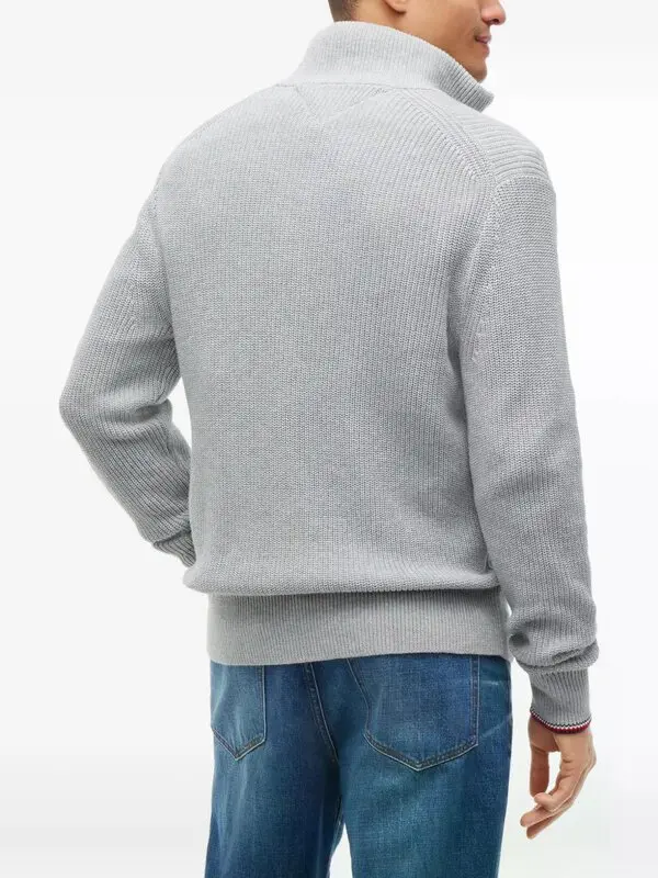 Tommy Hilfiger Zip-up Ribbed Cardigan