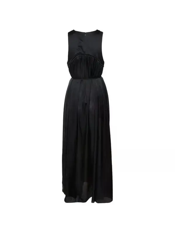 Zimmermann Balance Swing Sleeveless Maxi Dress - Black