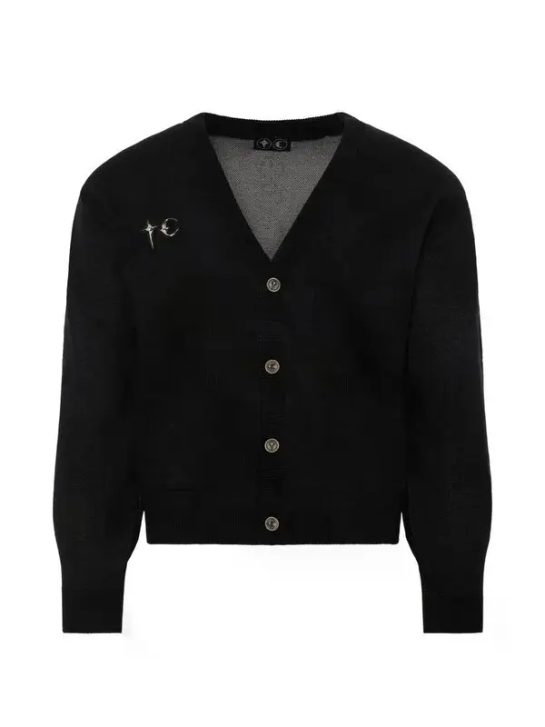 THUG CLUB Tc Bone Knit Cardigan
