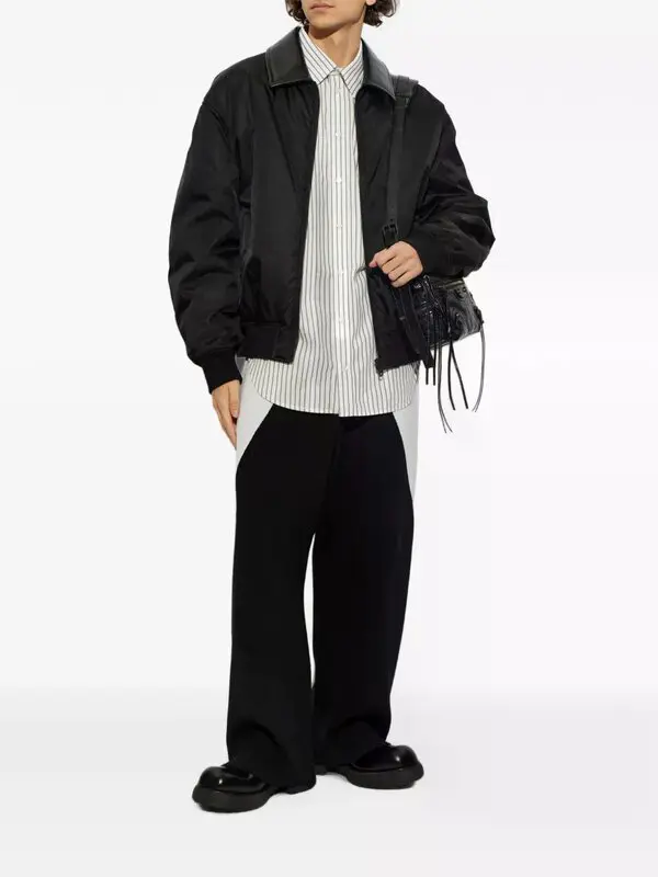Balenciaga Colour-block Logo-embroidered Track Pants