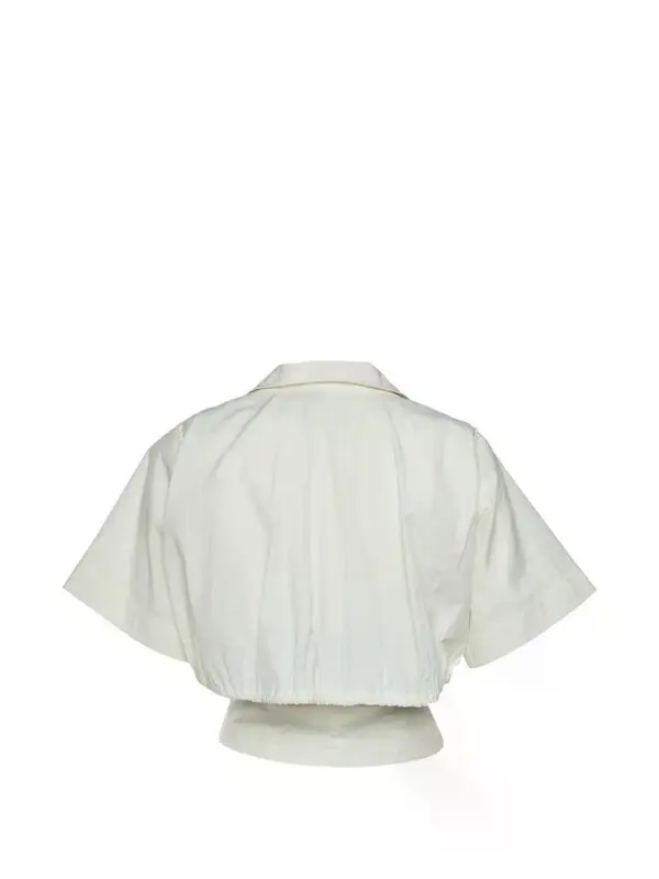 Jacquemus Le Haut Mimosa Drawstring-waist Top