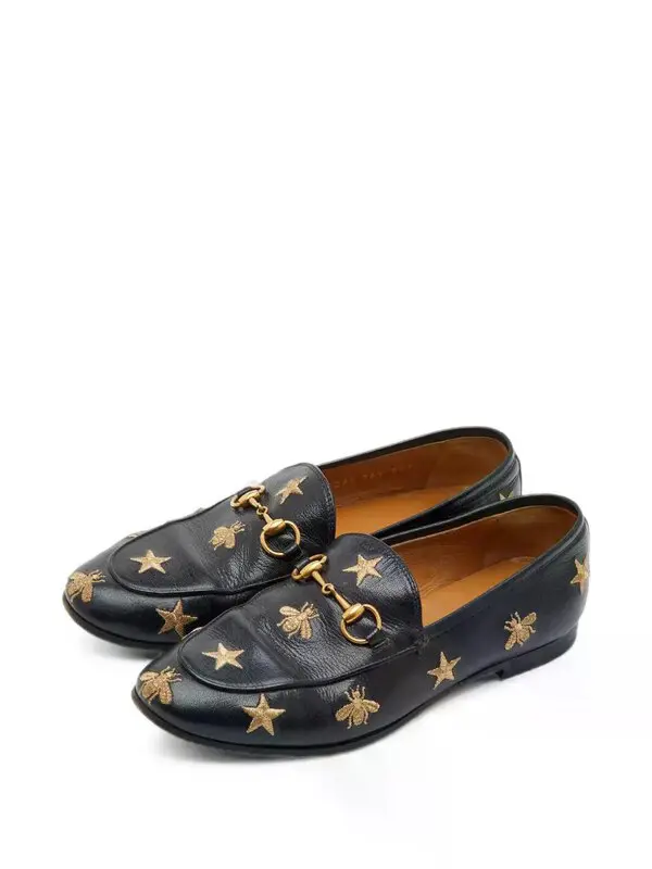 Gucci Jordaan Horsebit Loafers