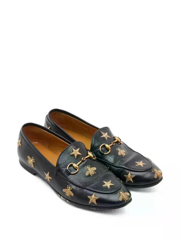 Gucci Jordaan Horsebit Loafers
