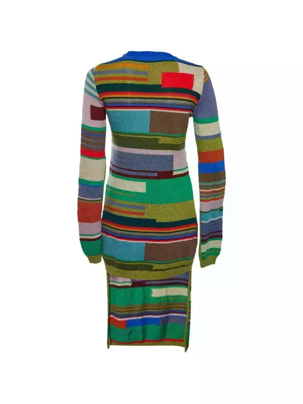 Marni Striped Midi Dress