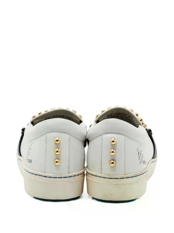Fendi Karlito Studded Slip-on Sneakers