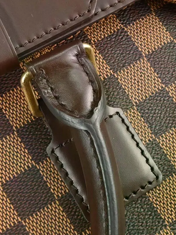 LOUIS VUITTON Damier Ebene Grimaud Handbag