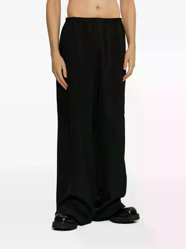 Balenciaga Elasticated-waistband Logo-embroidered Track Pants