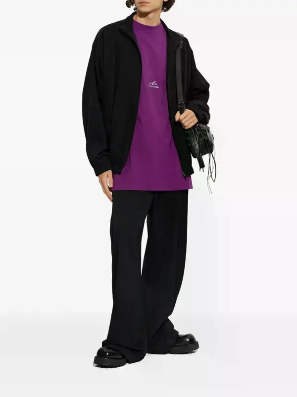 Balenciaga Elasticated-waistband Logo-embroidered Track Pants