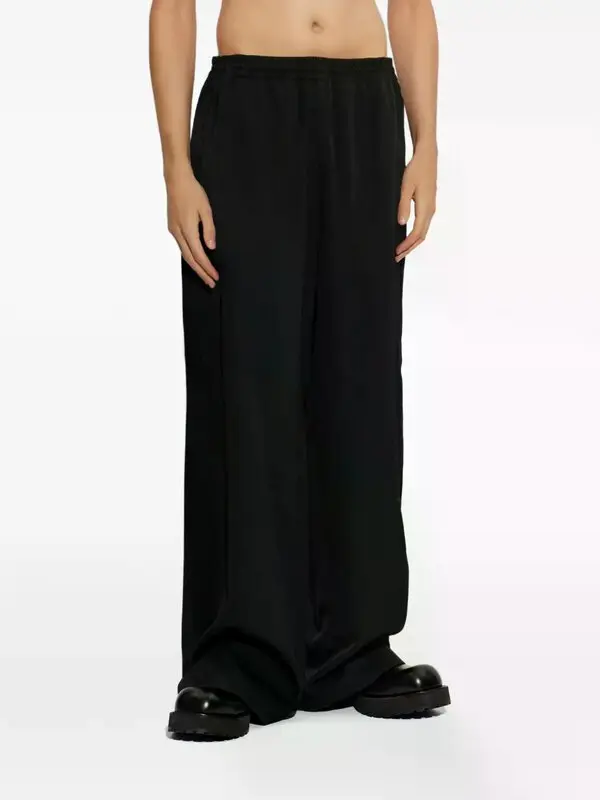 Balenciaga Elasticated-waistband Logo-embroidered Track Pants