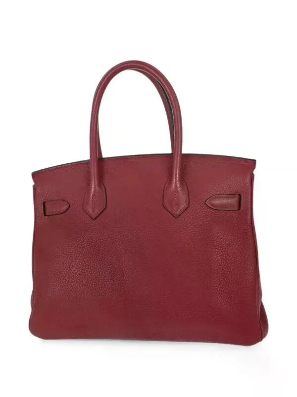 Hermès 2013 30 Birkin Handbag - Red