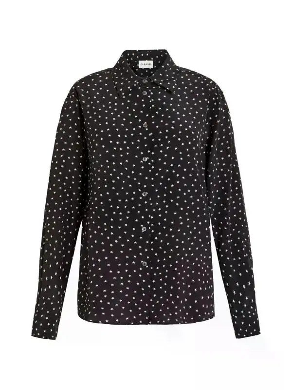 P.a.r.o.s.h Star-print Long-sleeved Shirt