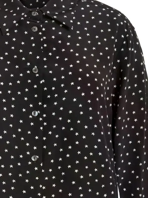 P.a.r.o.s.h Star-print Long-sleeved Shirt