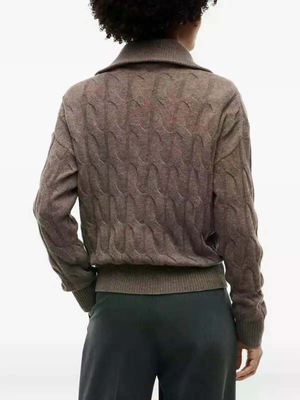 Tommy Hilfiger Cable-knit Quarter-zip Sweater