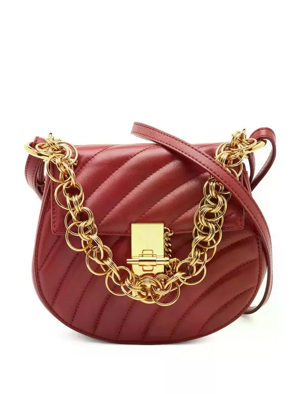 Chloé Mini Drew Bijou Shoulder Bag - Red