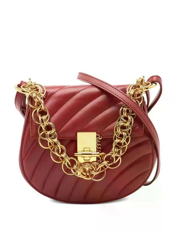 Chloé Mini Drew Bijou Shoulder Bag - Red