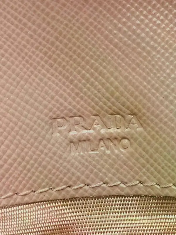 Prada Saffiano Logo-plaque Wallet