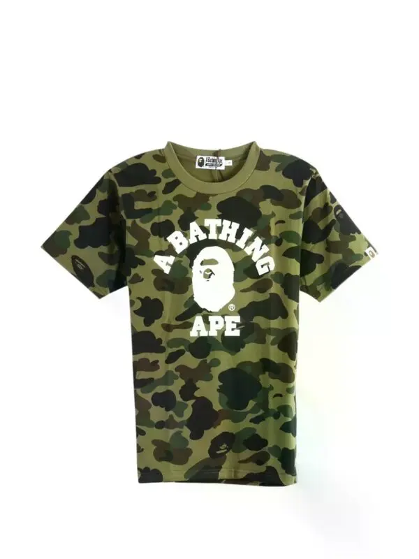 A BATHING APE 1st Camo College T-shirt