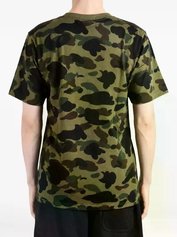 A BATHING APE 1st Camo College T-shirt