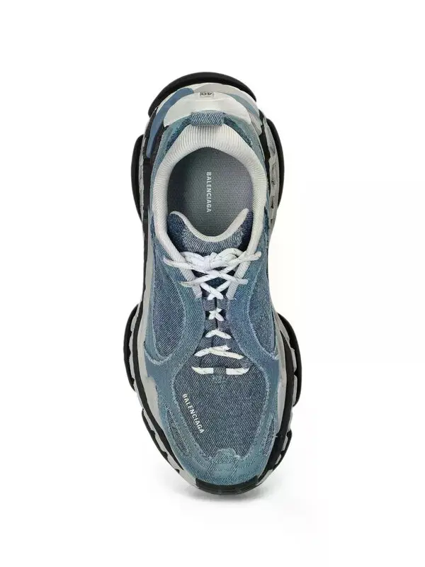Balenciaga Triple S.2 Denim Sneakers - Blue