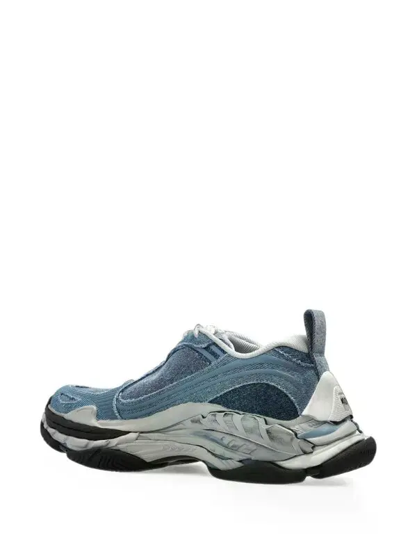 Balenciaga Triple S.2 Denim Sneakers - Blue