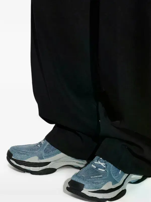 Balenciaga Triple S.2 Denim Sneakers - Blue