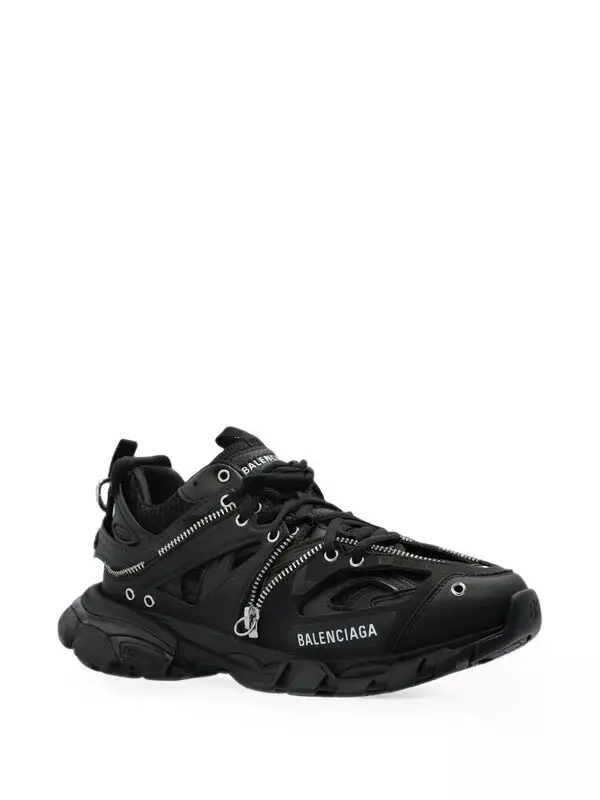 Balenciaga Track Zip Sneakers - Black