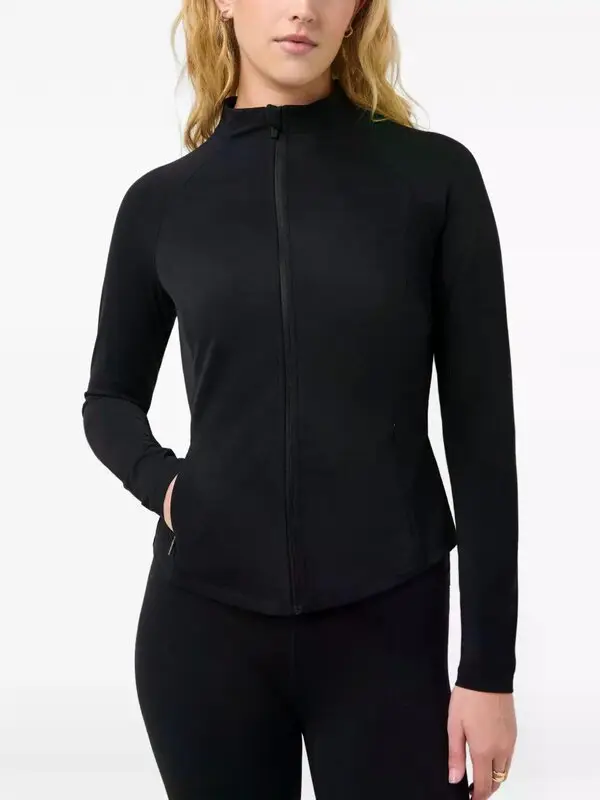 Sweaty Betty Ultimate Studio Zip-up Raglan-sleeve Sweatshirt