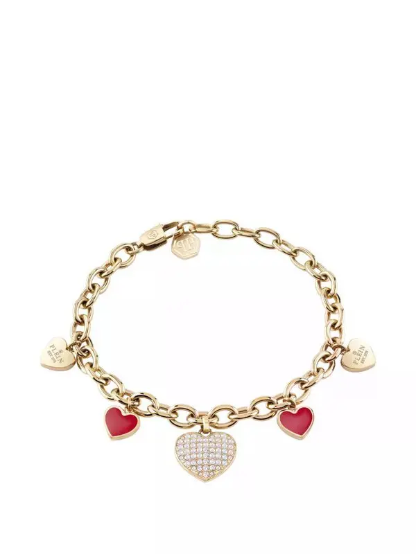 Philipp Plein Plein Rocked Heart Bracelet