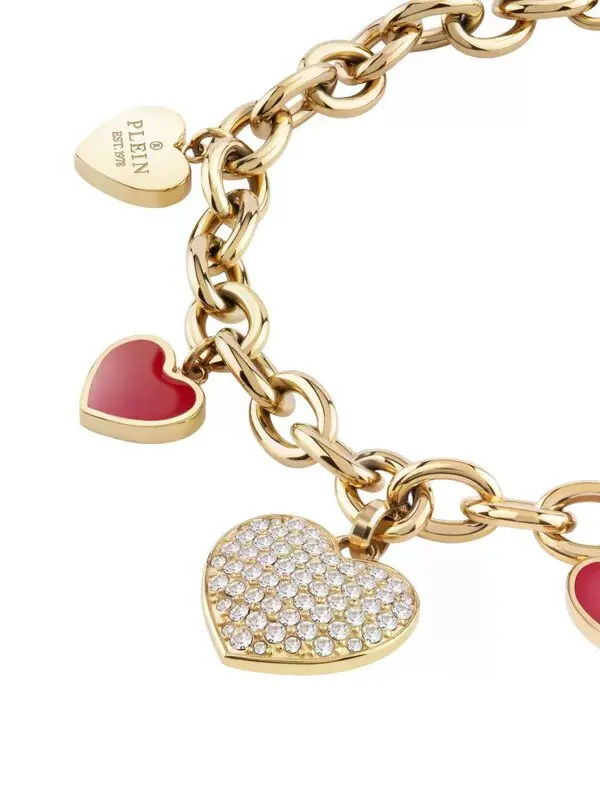 Philipp Plein Plein Rocked Heart Bracelet