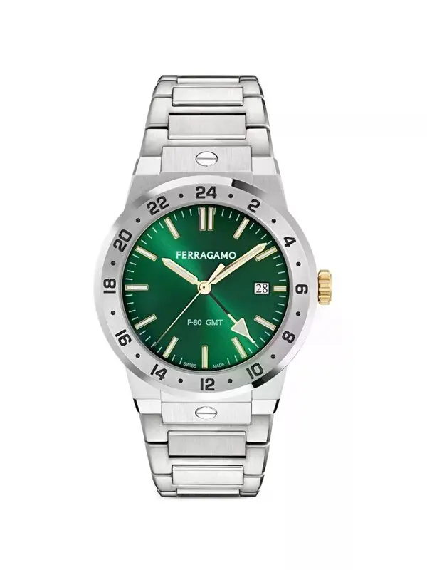 FERRAGAMO F-80 Gmt 41mm Watch
