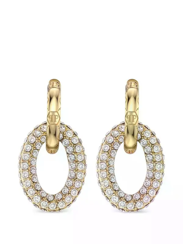 Philipp Plein Plein Eternal Crystal-embellished Earrings