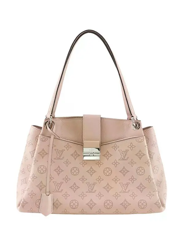 LOUIS VUITTON 2016 Monogram Mahina Sevres Shoulder Bag