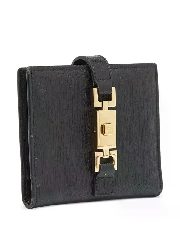 Gucci Jackie Leather Wallet - Black